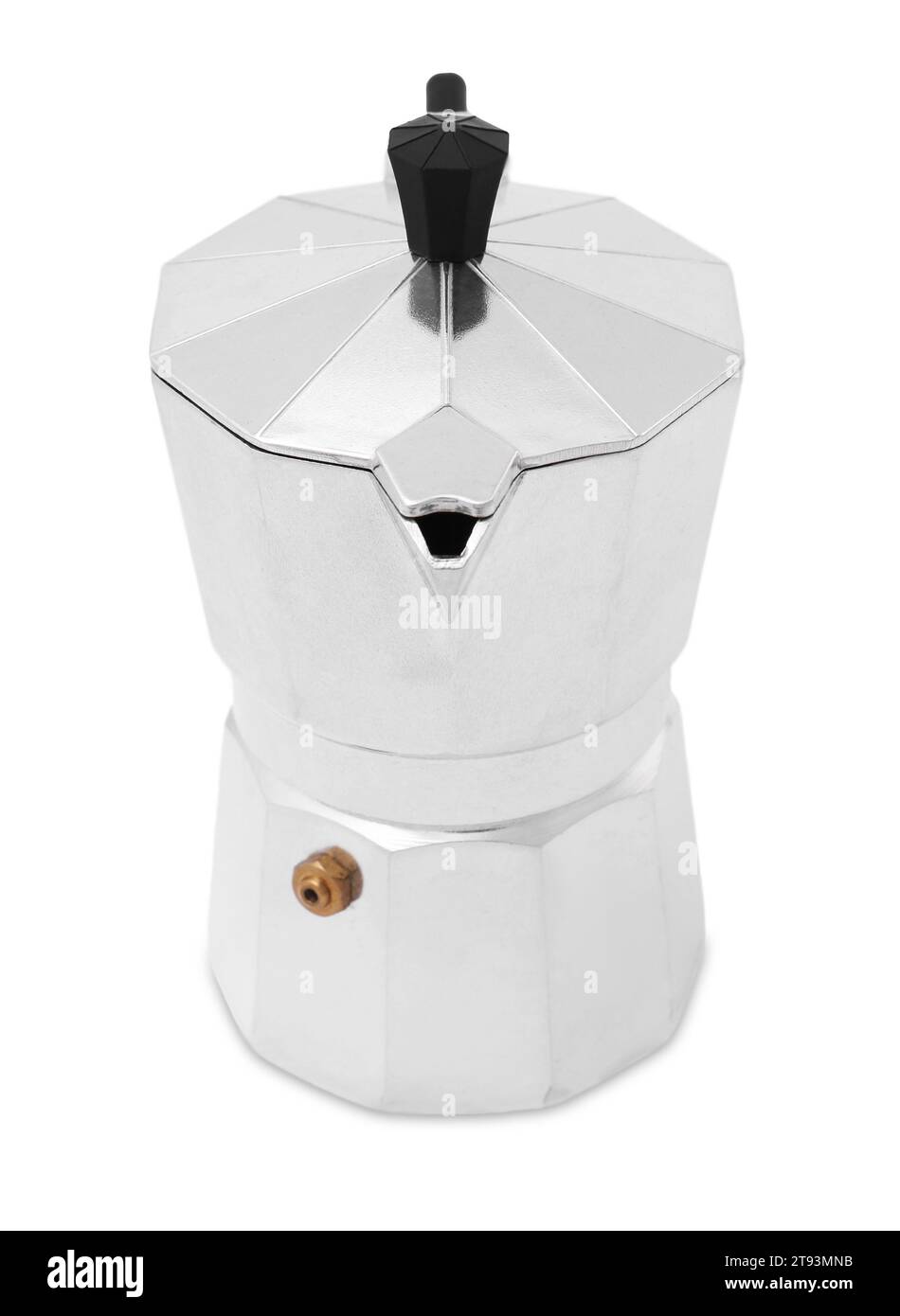 Italian coffee geyser pot Cut Out Stock Images & Pictures - Alamy