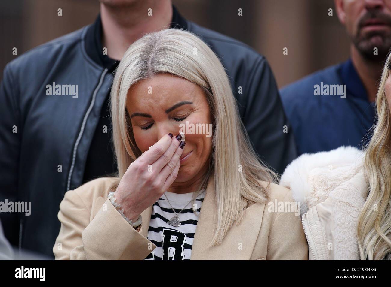 Retransmitting changing keyword Ashley Dale's mother Julie Dale listens ...