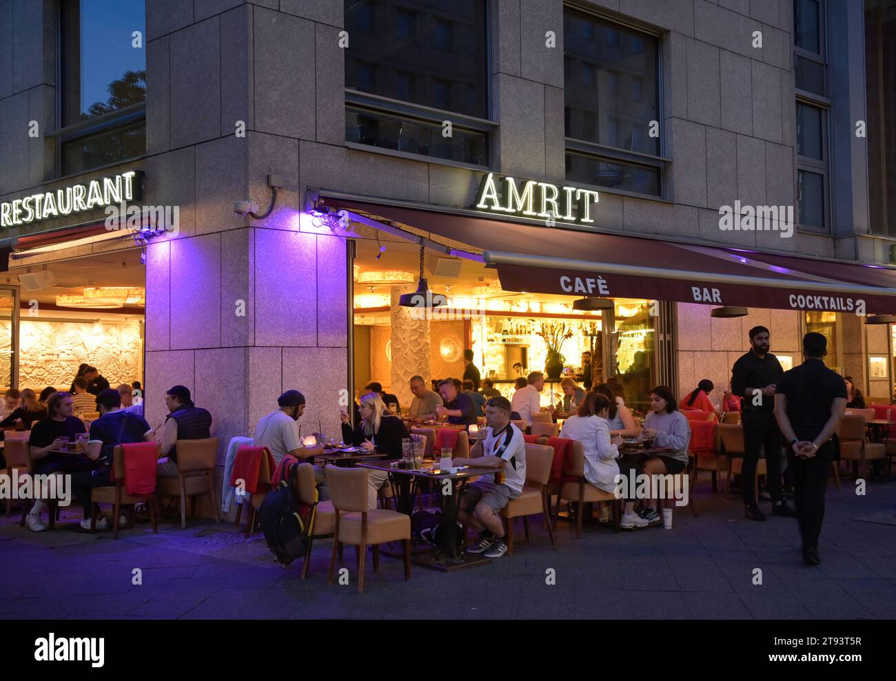 Indisches Restaurant Amrit, Ebertstraße, Mitte, Berlin, Deutschland ...