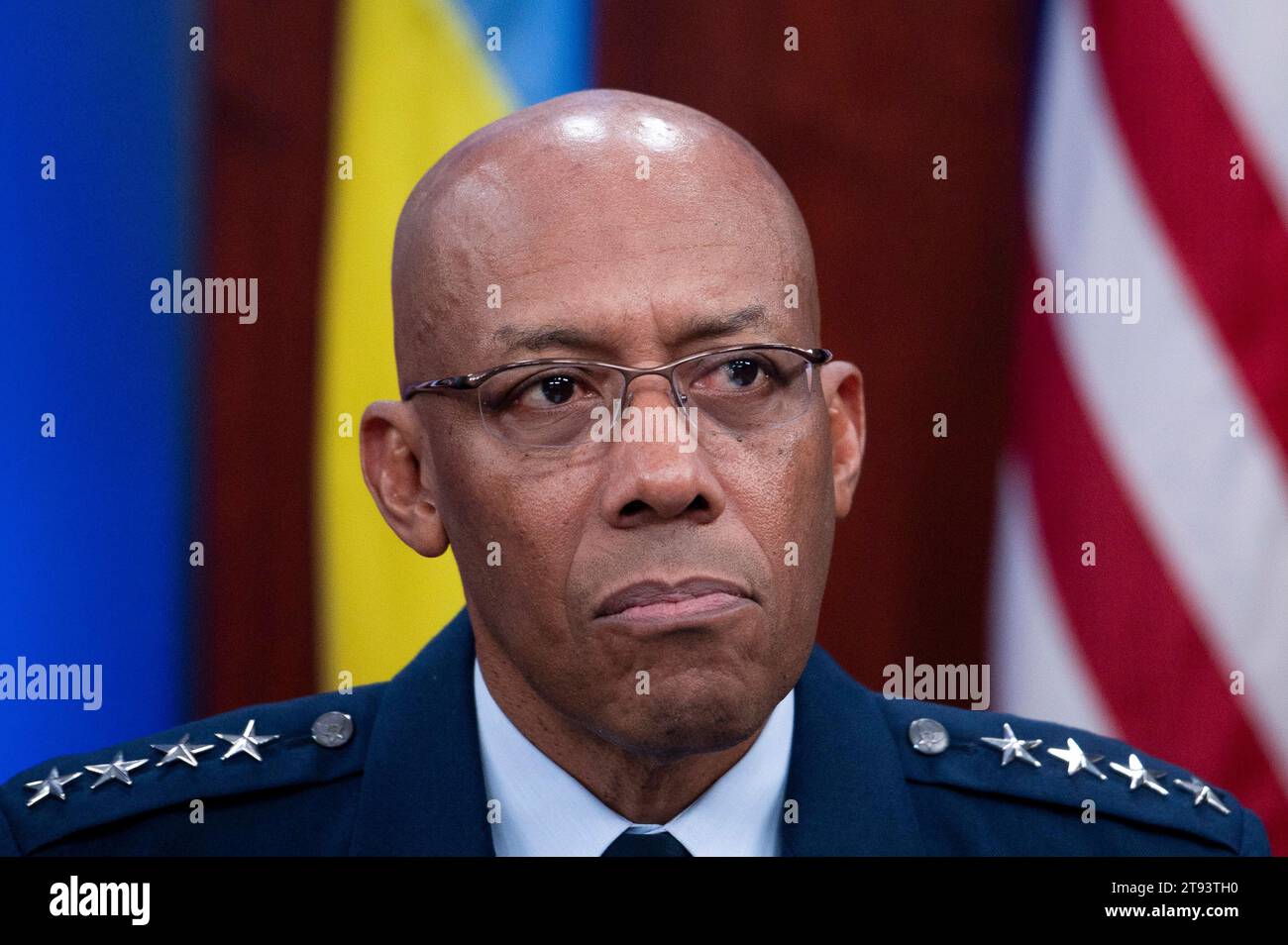 Chairman of the Joint Chiefs of Staff Air Force Gen. CQ Brown ...