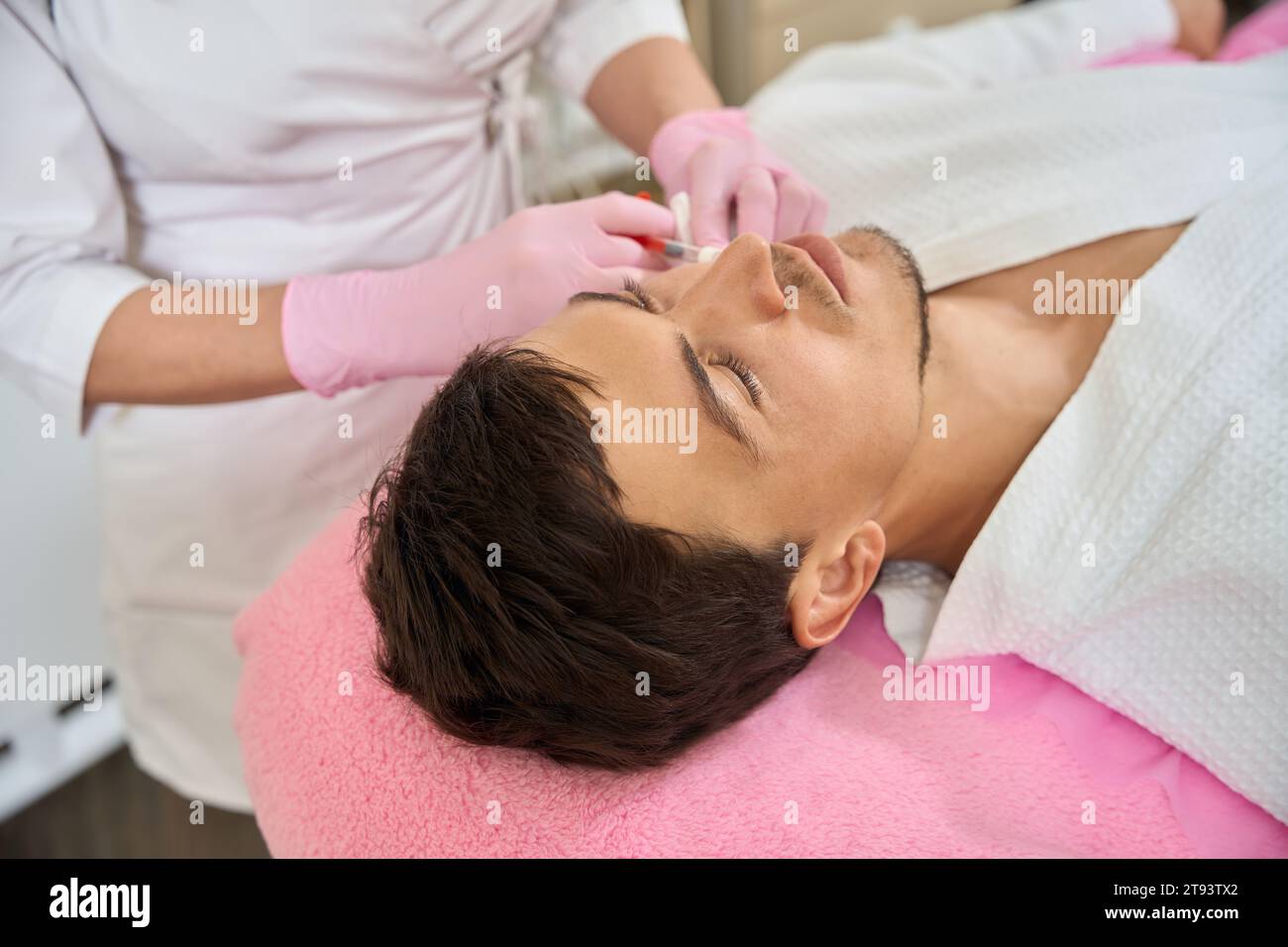 Plasma injections hi-res stock photography and images - Alamy