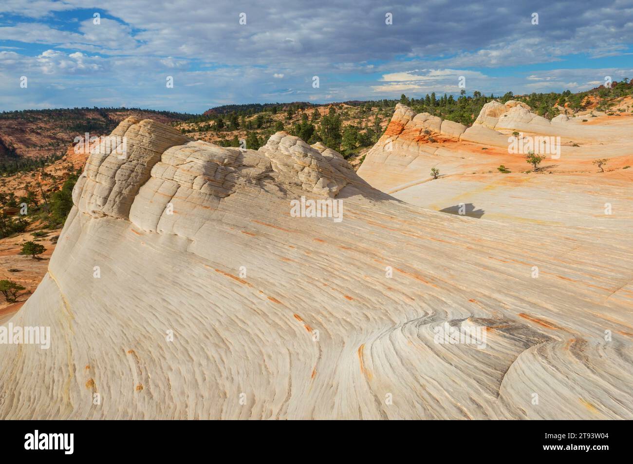 Hike in the Utah mountains. Hiking in unusual natural landscapes ...