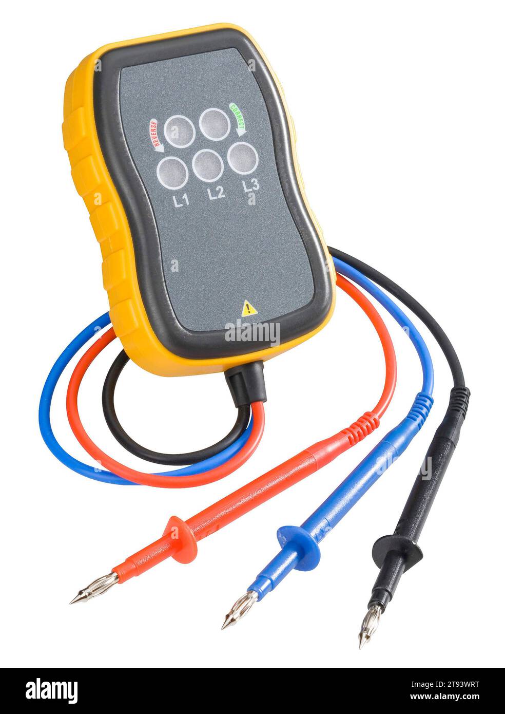 Isolated still life shot af an electronic continuity tester Stock Photo ...