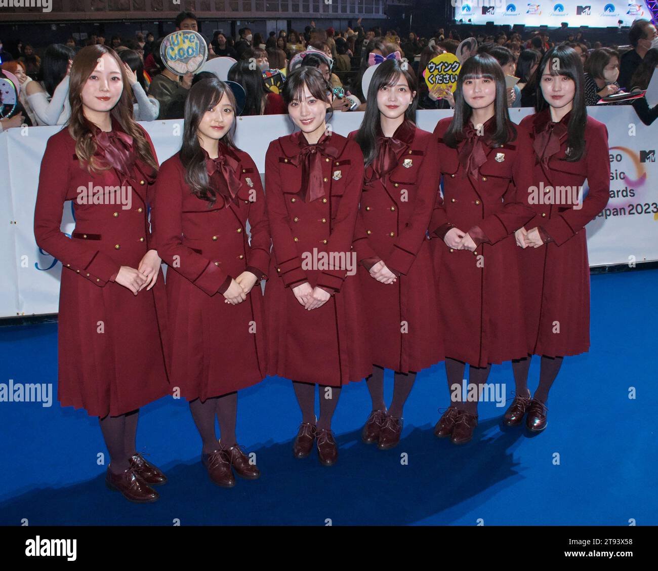 Yokohama, Japan. 22nd Nov, 2023. Japanese girls group Nogizaka46 attend ...