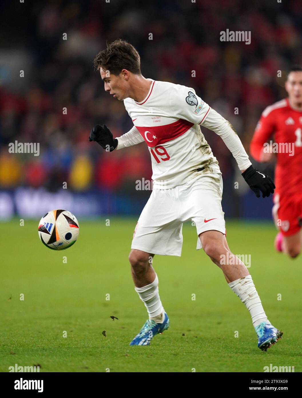 Turkey's Kenan Yildiz during the UEFA Euro 2024 Qualifying Group D ...