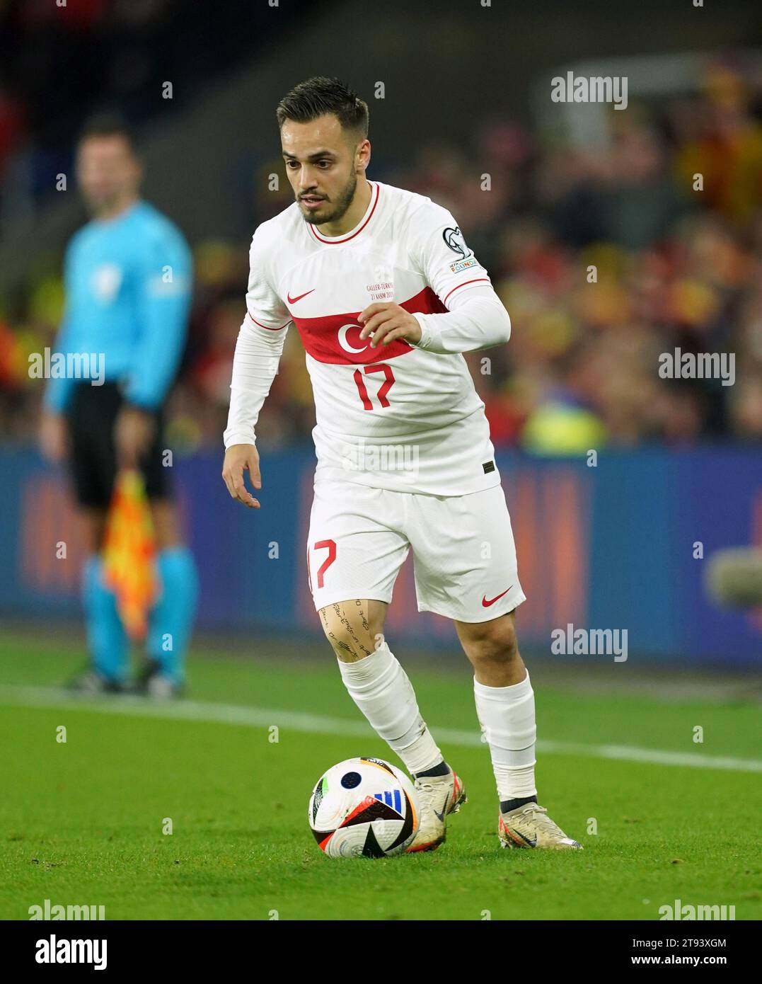Turkey's Kenan Yildiz during the UEFA Euro 2024 Qualifying Group D ...
