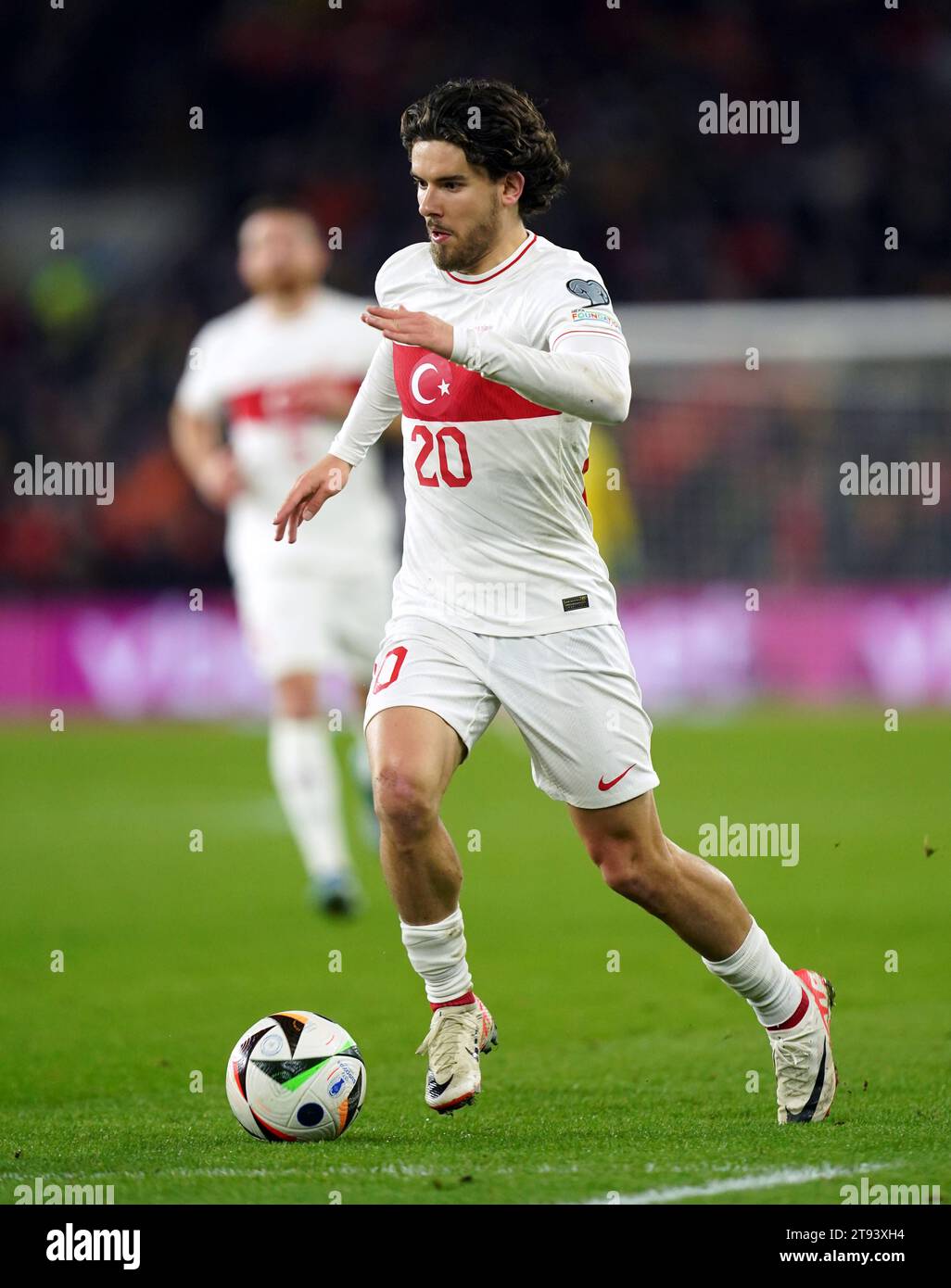 Turkey's Ferdi Kadioglu during the UEFA Euro 2024 Qualifying Group D ...