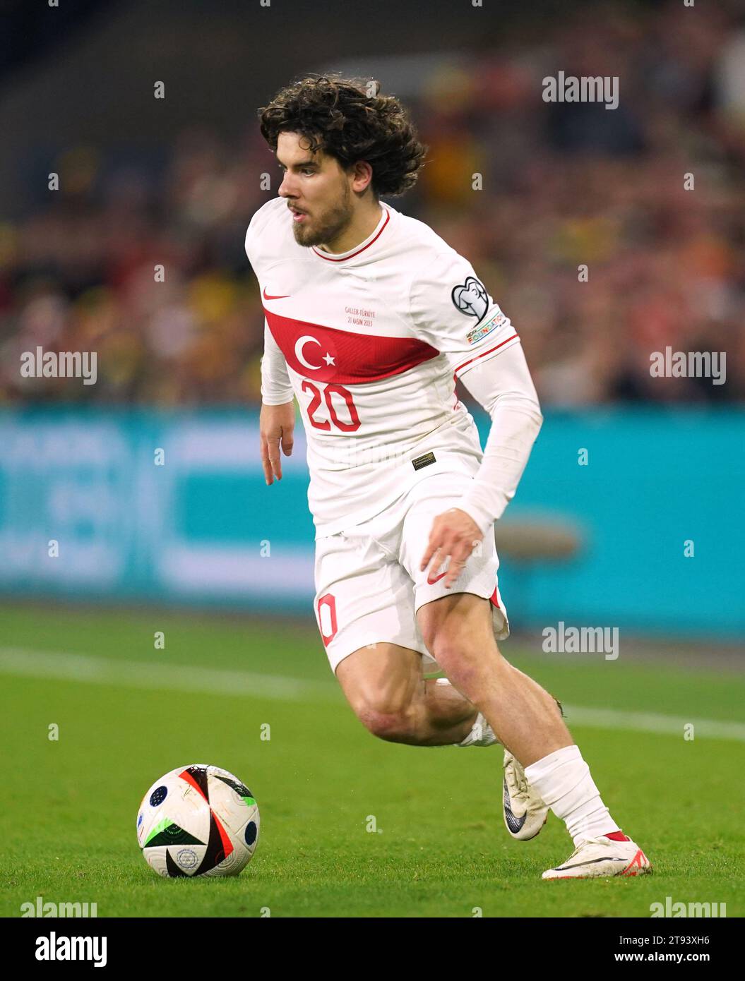 Turkey's Ferdi Kadioglu during the UEFA Euro 2024 Qualifying Group D ...