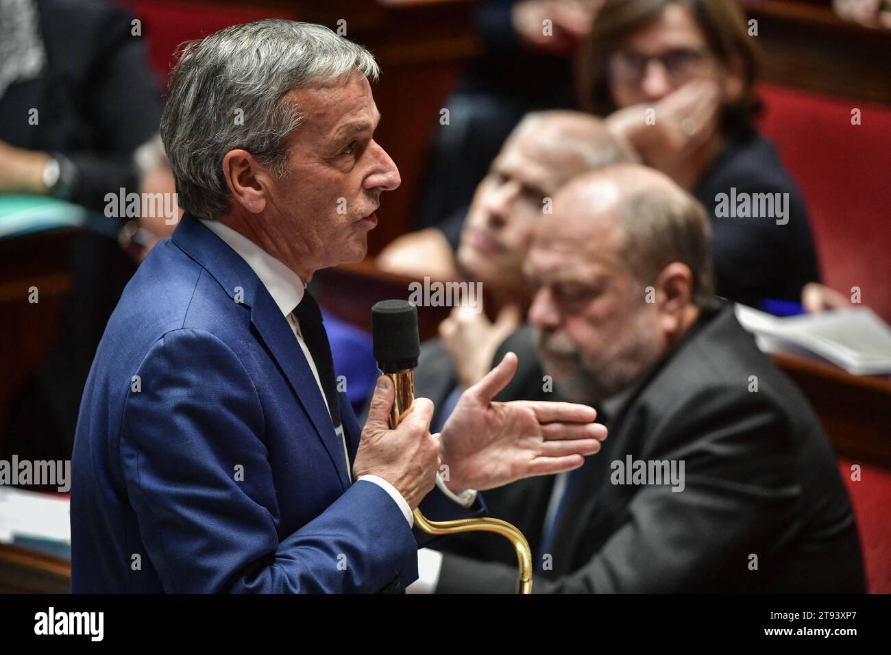Paris, France. 22nd Nov, 2023. French Junior Minister for Overseas ...
