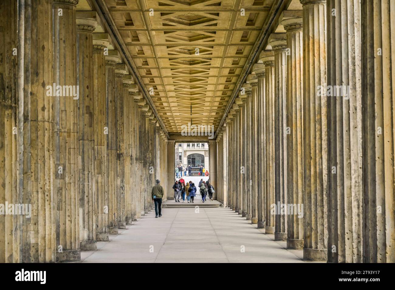 Säulengang, Kolonnanden, Bodestraße, Museumsinsel, Mitte, Berlin ...