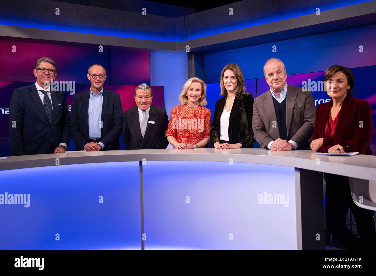 Wolfram Weimer, Friedrich Merz, Wolfgang Grupp, Elisabeth Grupp, Andrea ...