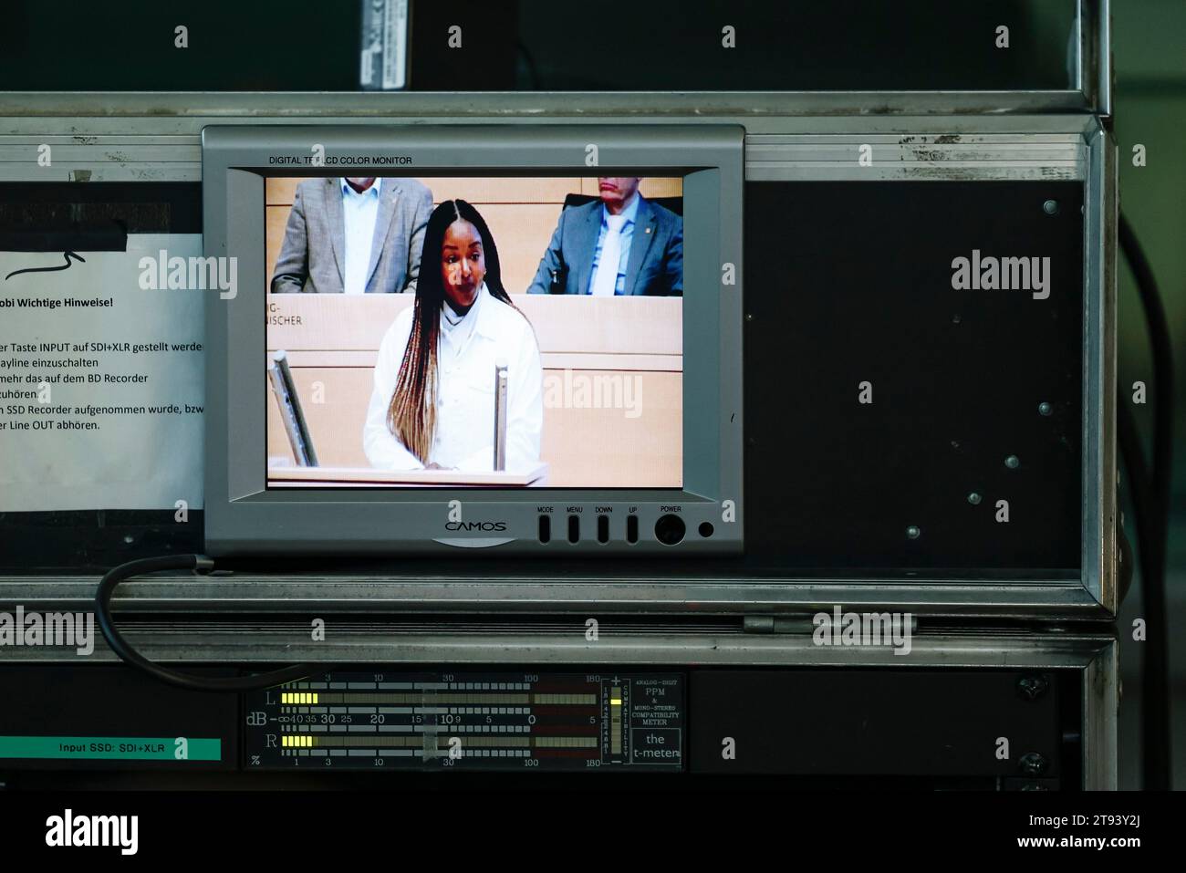 Kiel, Germany. 22nd Nov, 2023. Aminata Touré (Alliance 90/The Greens ...