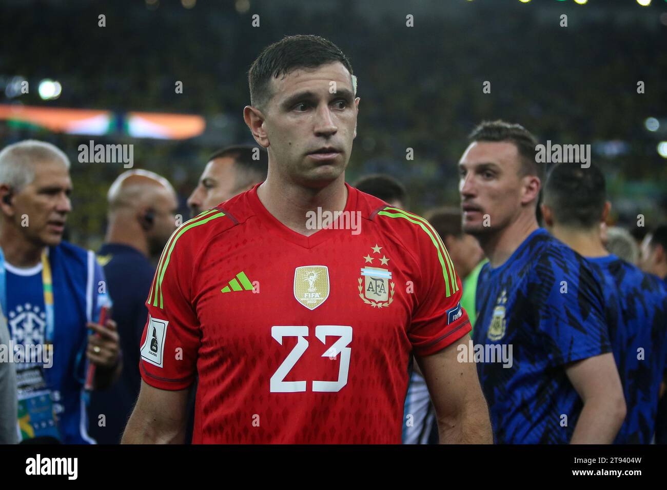 Dibu Martinez, Argentina goalkeeper Stock Photo - Alamy