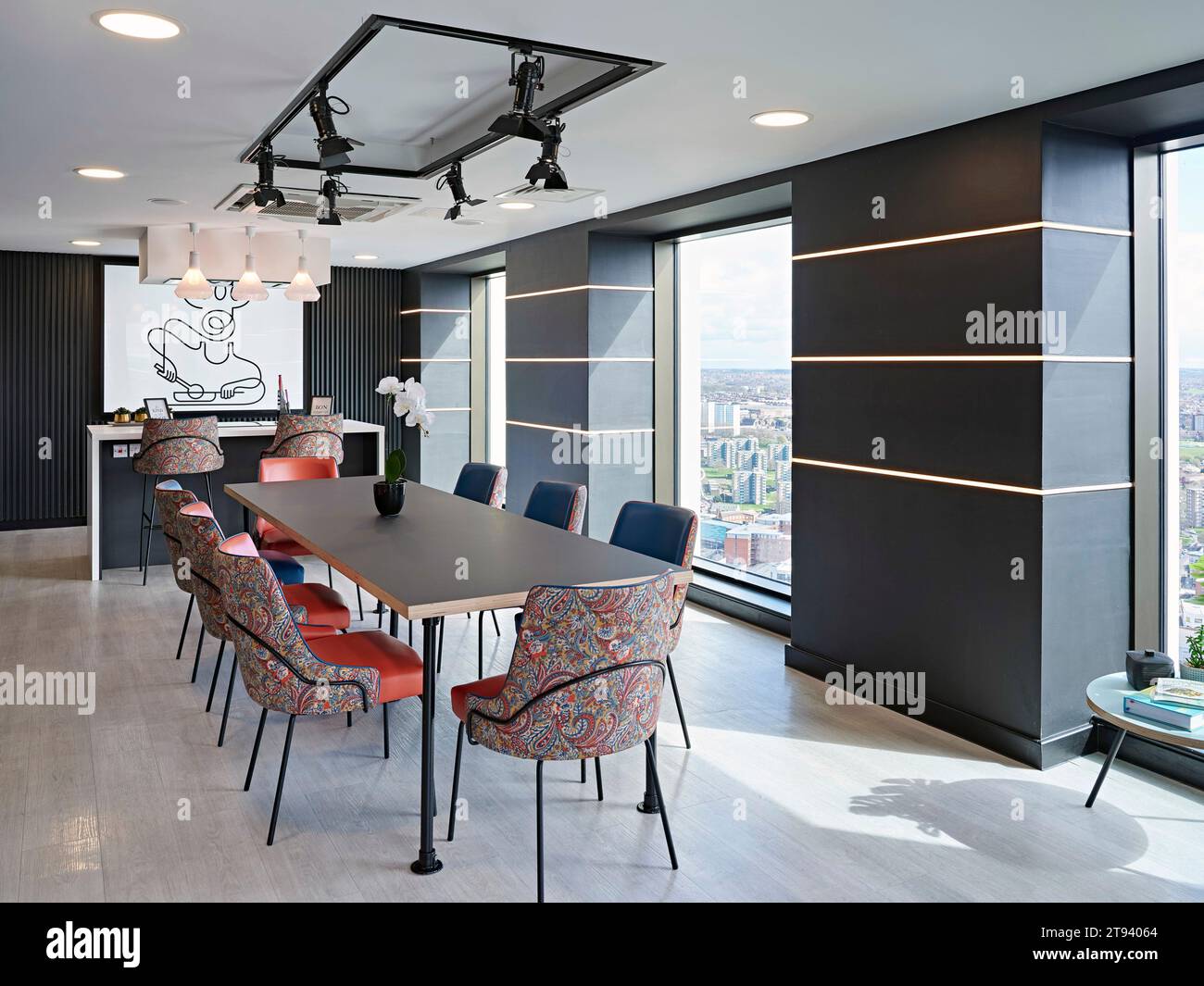 Meeting room on the upper floor. Altus House, Leeds, United Kingdom ...