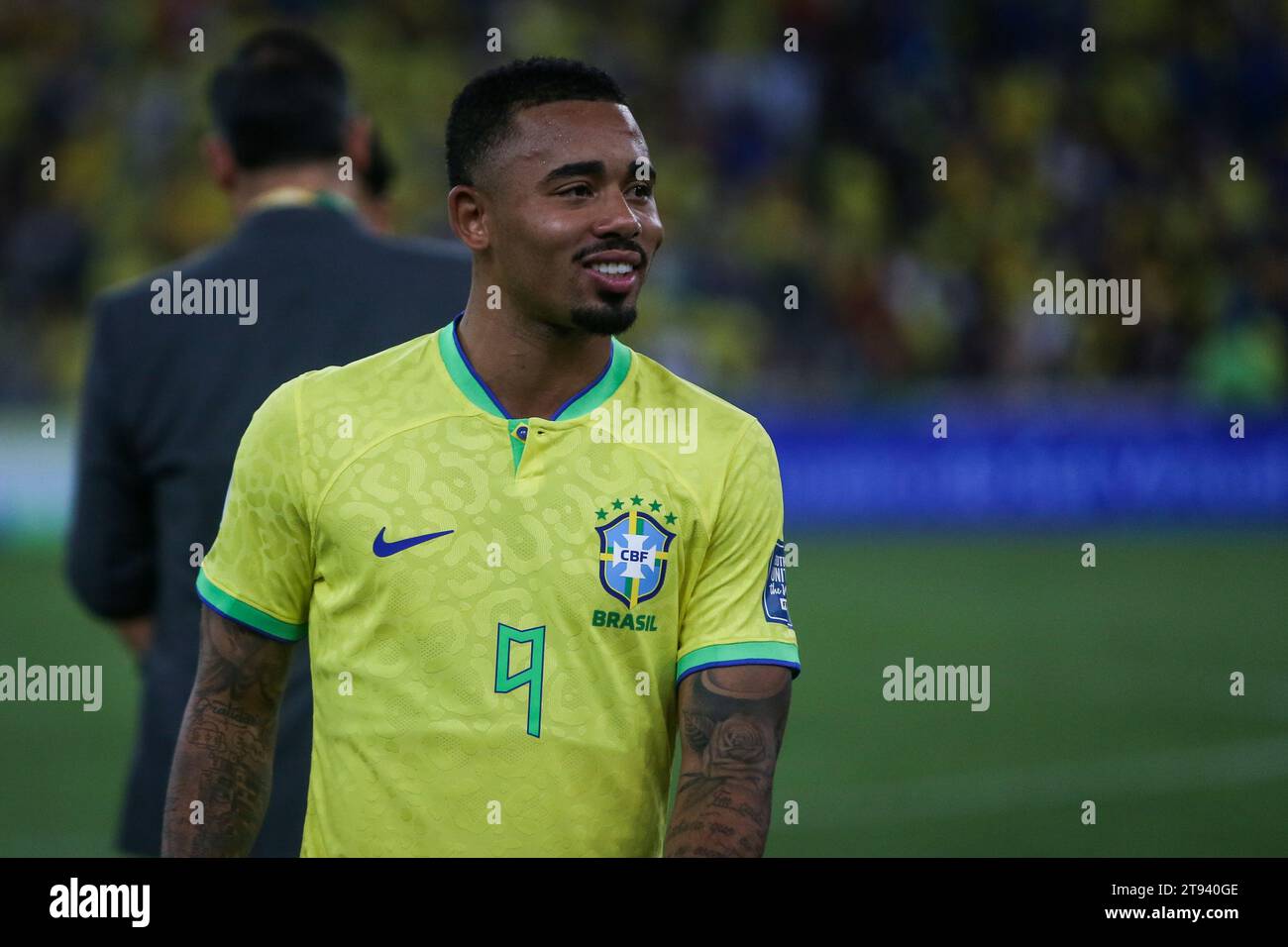 Gabriel Jesus, Brazil player Stock Photo - Alamy