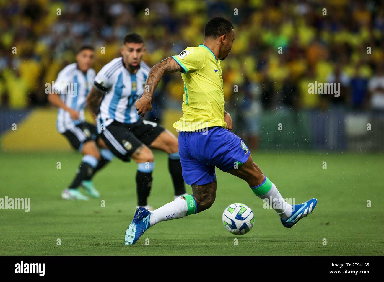 Gabriel Jesus, Brazil player Stock Photo - Alamy