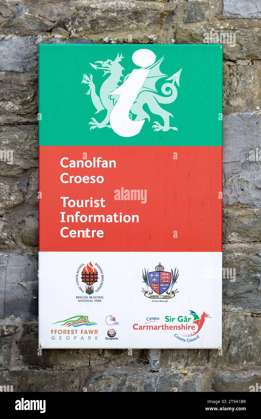 Tourist information centre llandovery hi-res stock photography and ...