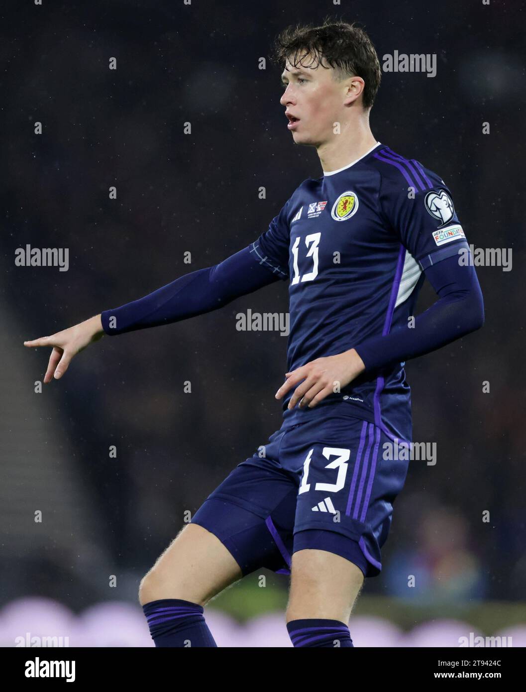 Scotland's Jack Hendry during the UEFA Euro 2024 Qualifying Group A ...