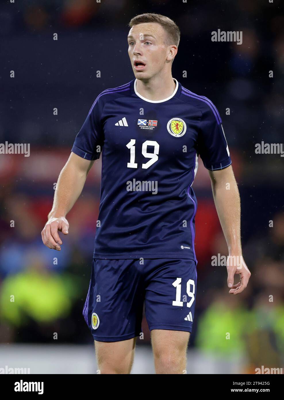 Scotland's Lewis Ferguson during the UEFA Euro 2024 Qualifying Group A ...