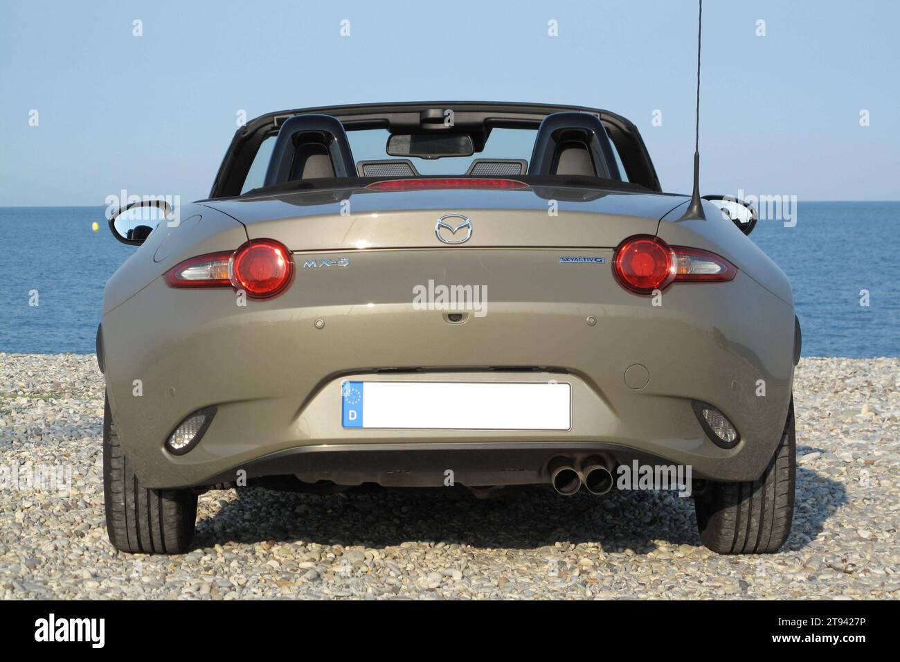 Mazda MX-5 Exclusive-Line MX5 Baureihe ND, USA. , . Farbe: Zircon-Sand ...