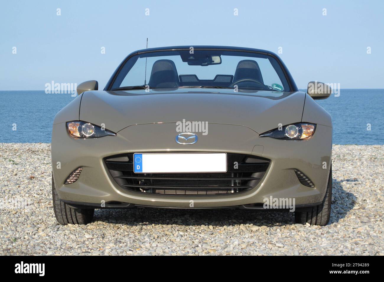 Mazda MX-5 Exclusive-Line MX5 Baureihe ND, USA. , . Farbe: Zircon-Sand ...
