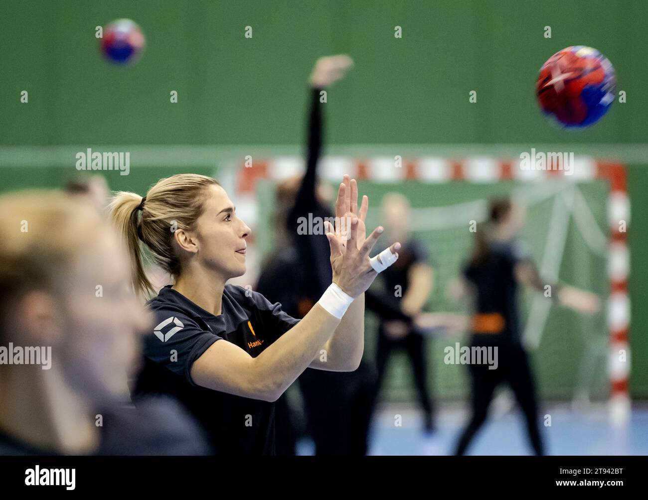 ARNHEM - Estavana Polman during the training of the women's handball ...