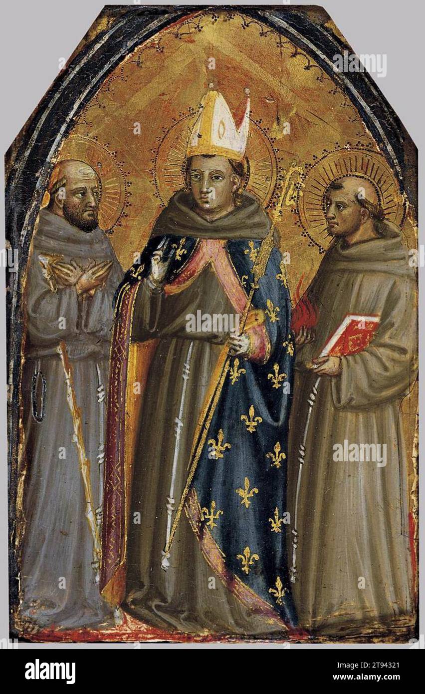 Sts Francis of Assisi, Louis of Toulouse and Anthony of Padua 1427-29 ...
