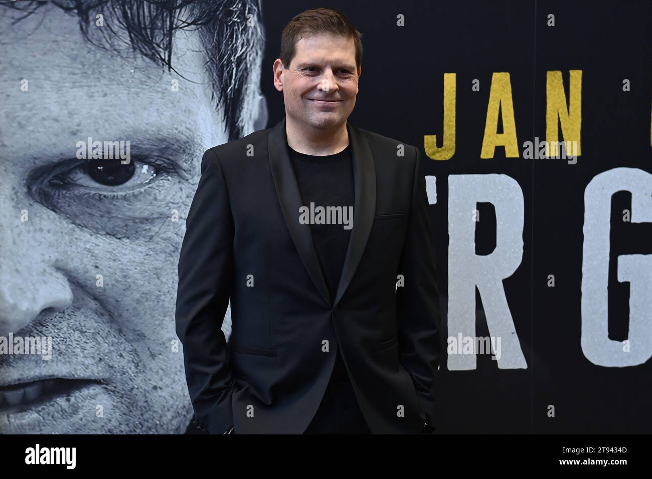 Jan ULLRICH vor Filmplakat am Sendlinger Tor Kino. Special Screening ...