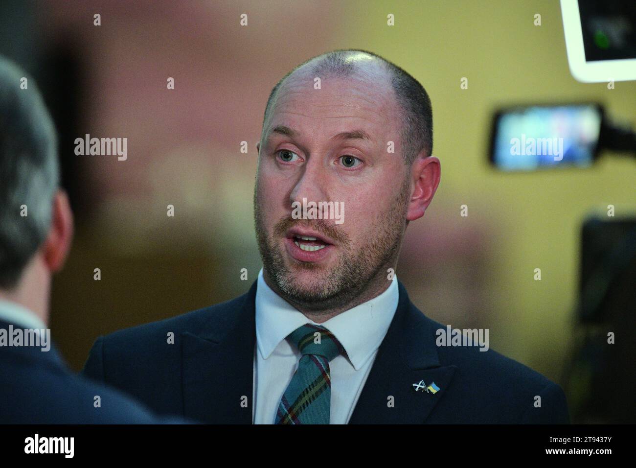 Edinburgh Scotland, UK 22 November 2023. Cabinet Secretary for ...
