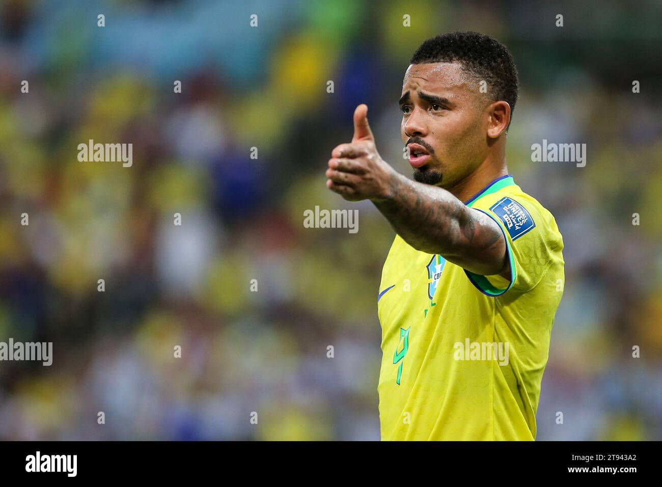 Gabriel Jesus, Brazil player Stock Photo - Alamy