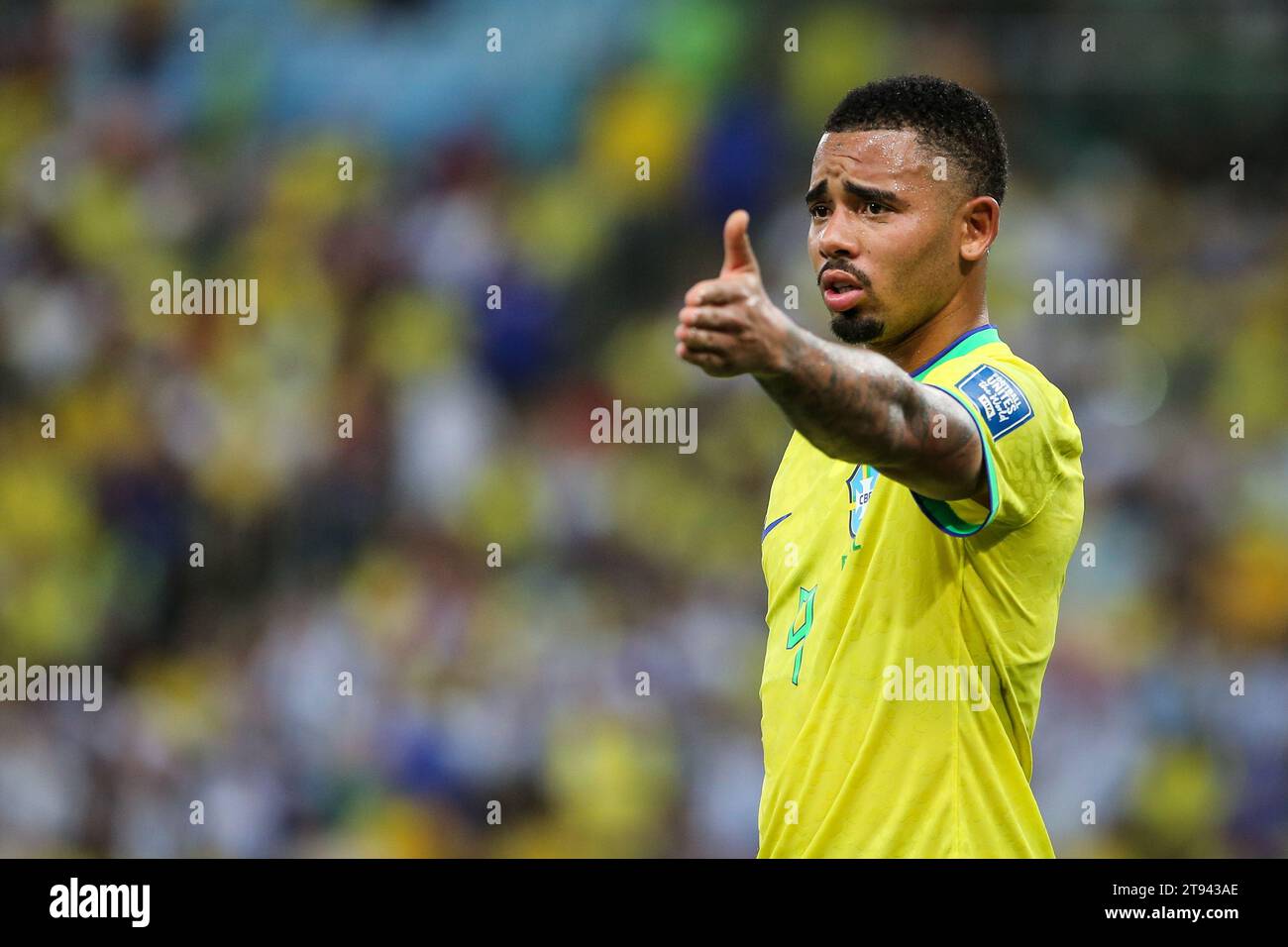 Gabriel Jesus, Brazil player Stock Photo - Alamy