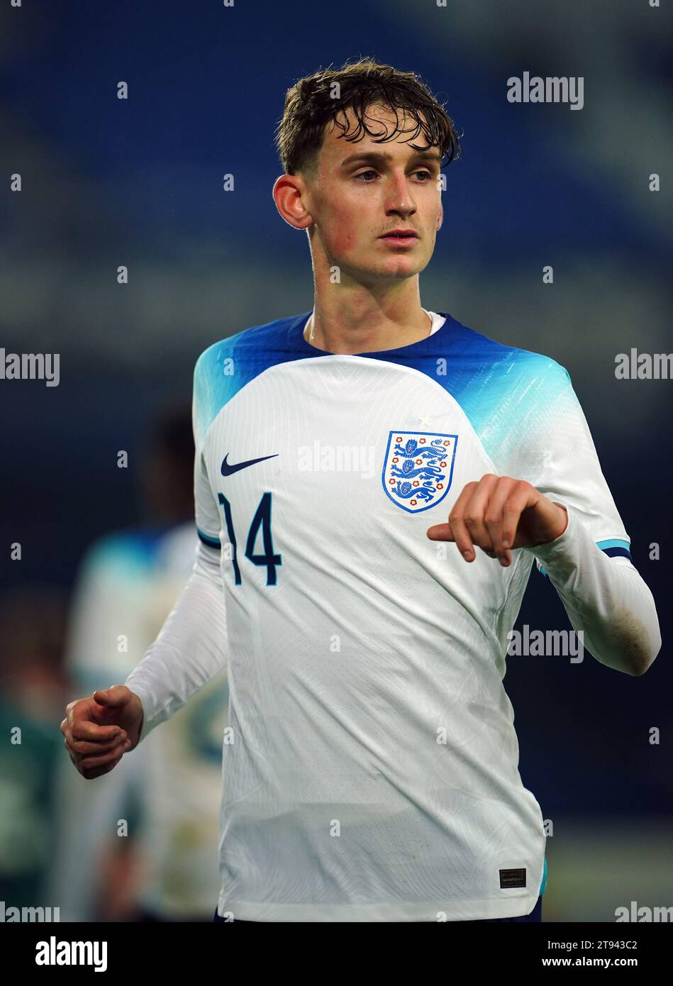 England's Tyler Morton during the UEFA Euro U21 Championship Qualifying ...