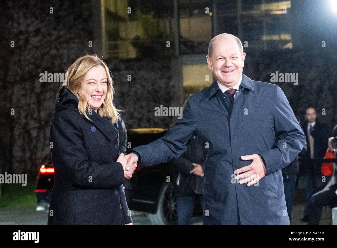 Berlin, Germany. 22nd Nov, 2023. Federal Chancellor Olaf Scholz (SPD ...