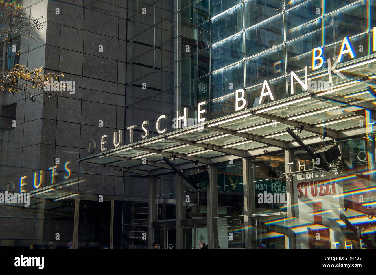 The Deutsche Bank Center in Columbus Circle in New York on Sunday ...