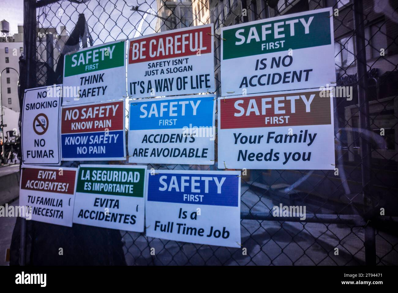 Osha Construction Safety Signs