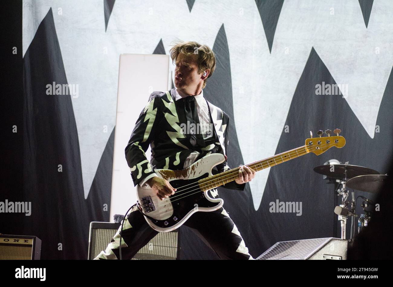 The Johan and Only of The Hives performing at Release Athens Festival ...
