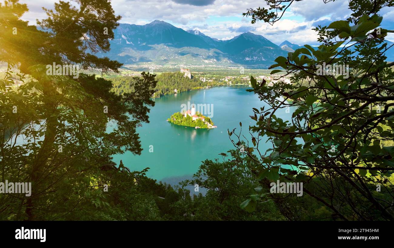 Aerial 4k footage forest hi-res stock photography and images - Alamy