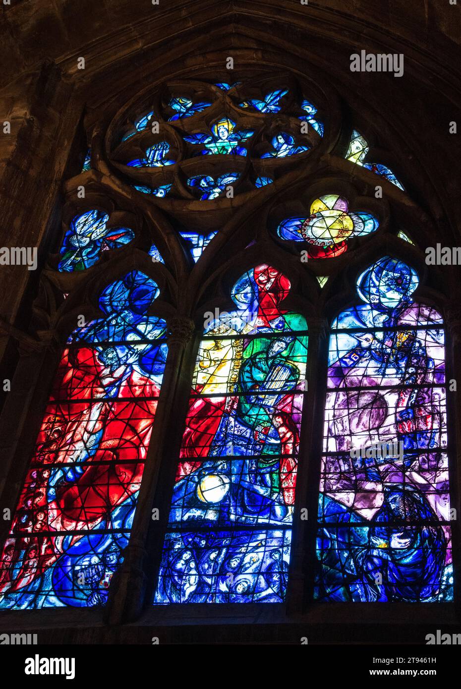 Chagall Stained Glass Windows France at Conrad Martinez blog