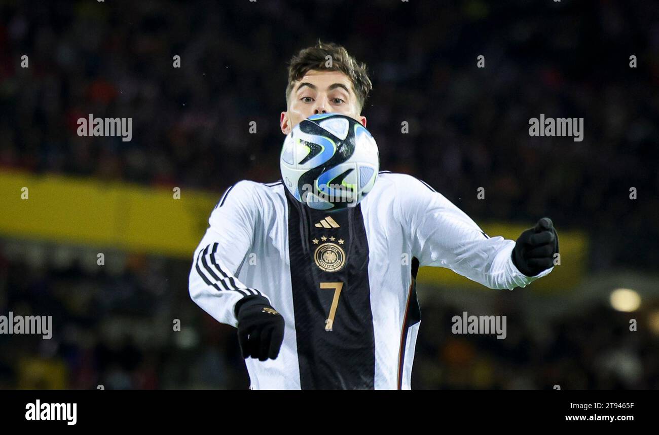 Wien, Austria. 21st Nov, 2023. Soccer: International match, Austria ...