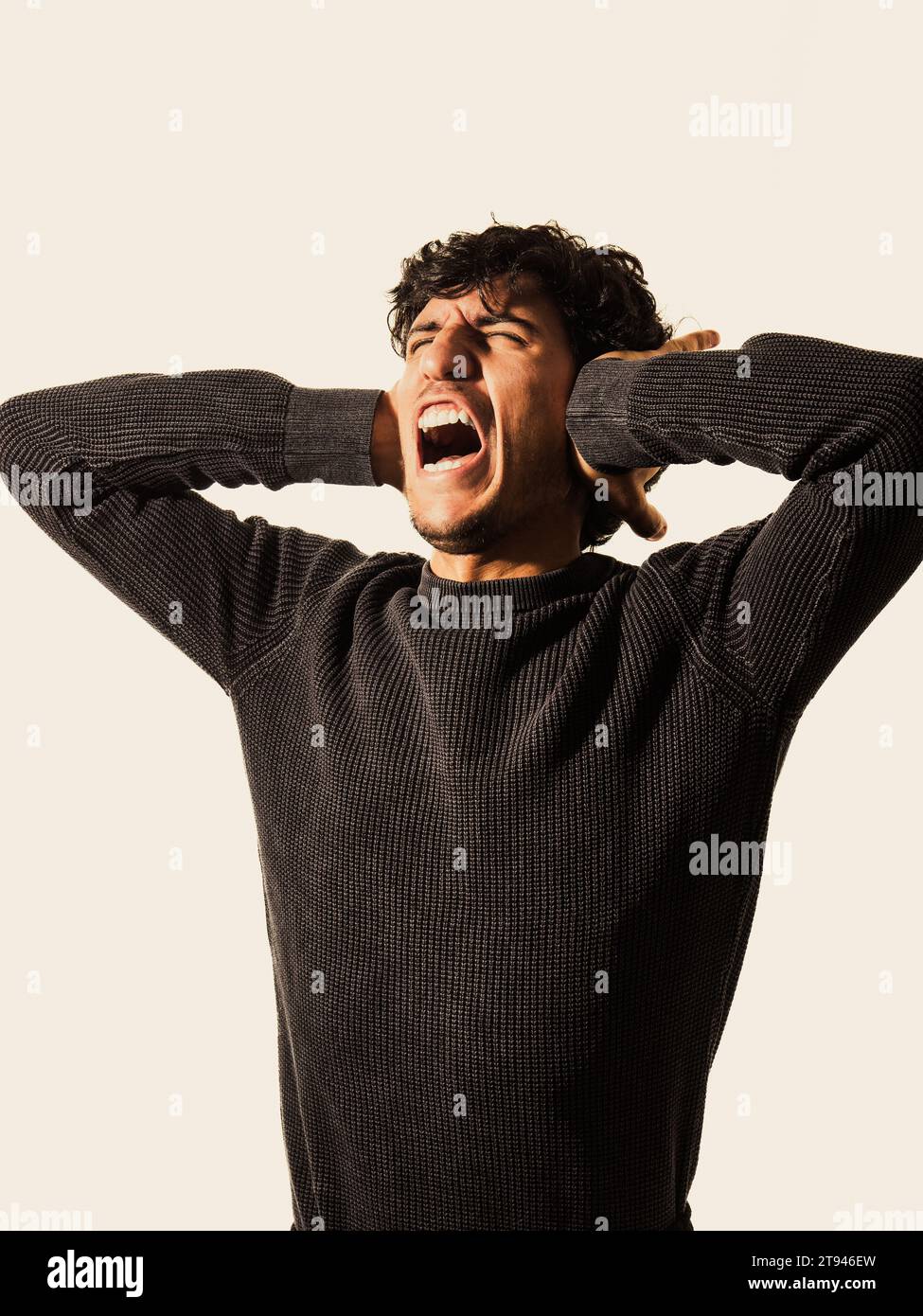 Auditory hypersensitivity hi-res stock photography and images - Alamy