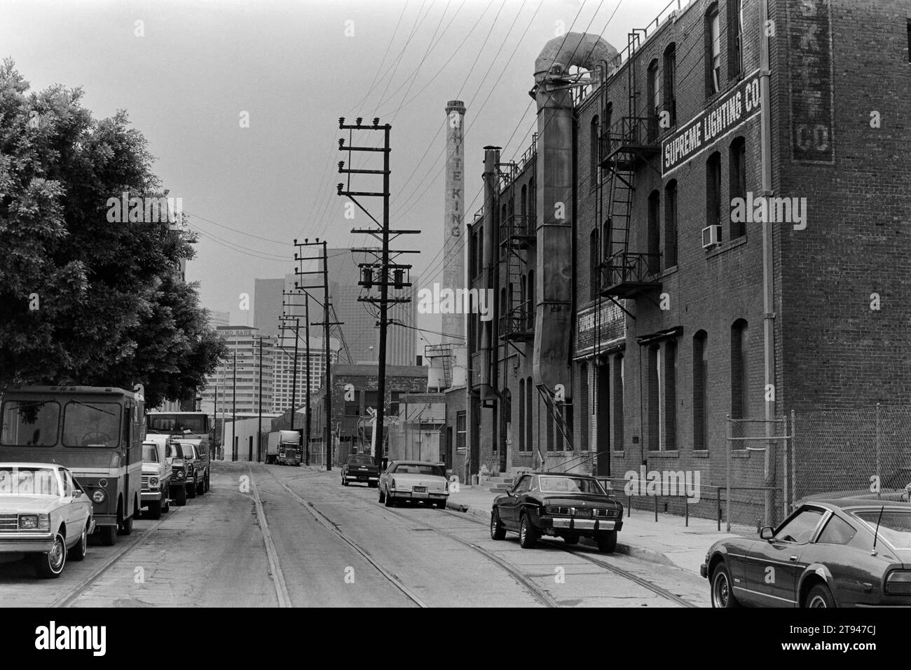 Usa los angeles sidewalk Black and White Stock Photos & Images - Alamy