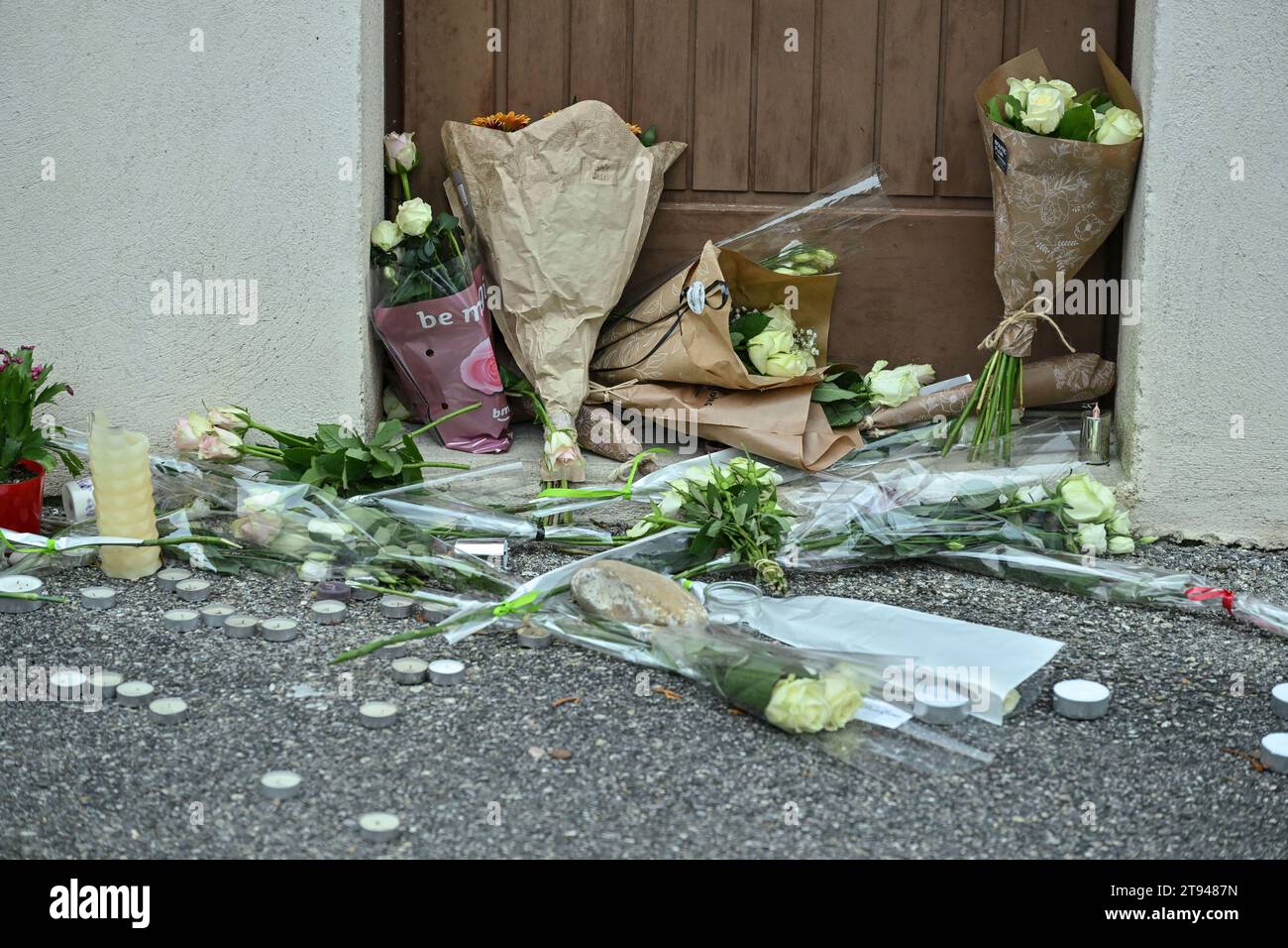 Romans Sur Isere, France. 22nd Nov, 2023. Gatherings at the Festival ...