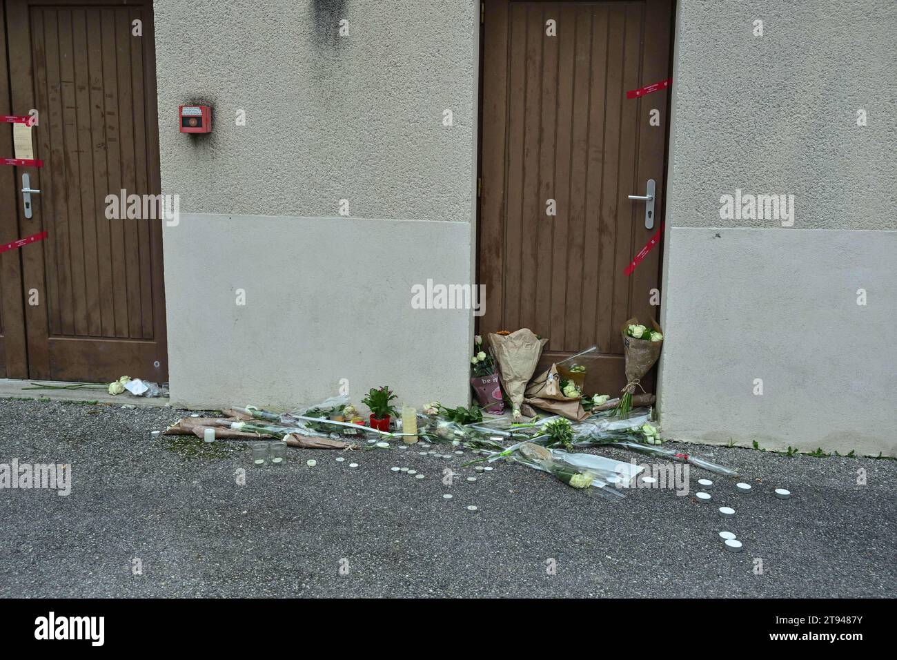 Romans Sur Isere, France. 22nd Nov, 2023. Gatherings at the Festival ...