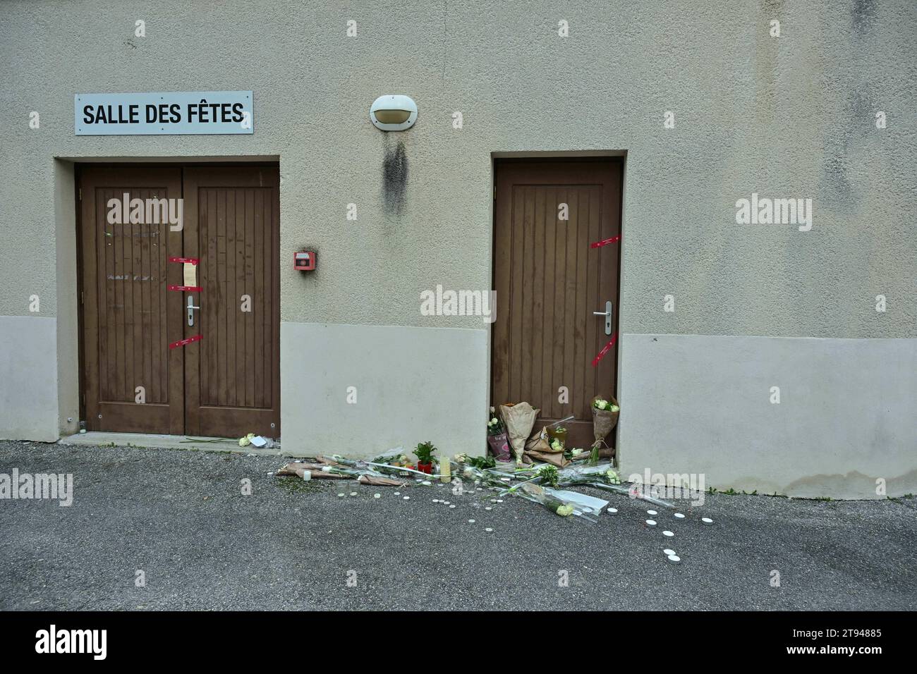 Romans Sur Isere, France. 22nd Nov, 2023. Gatherings at the Festival ...