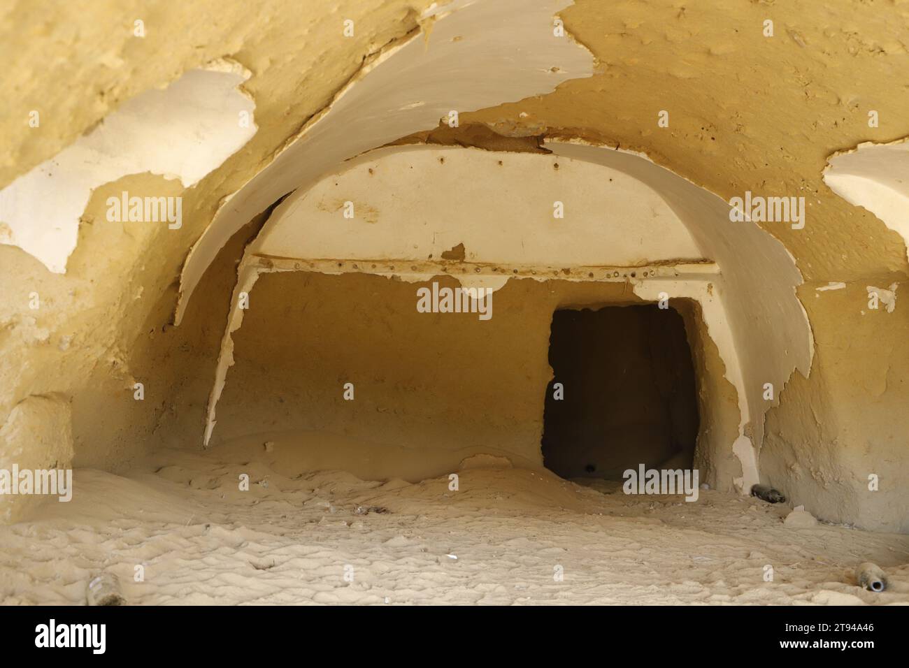cave houses destroyed by earthquakes in Cuevas del Almanzora, Almería ...