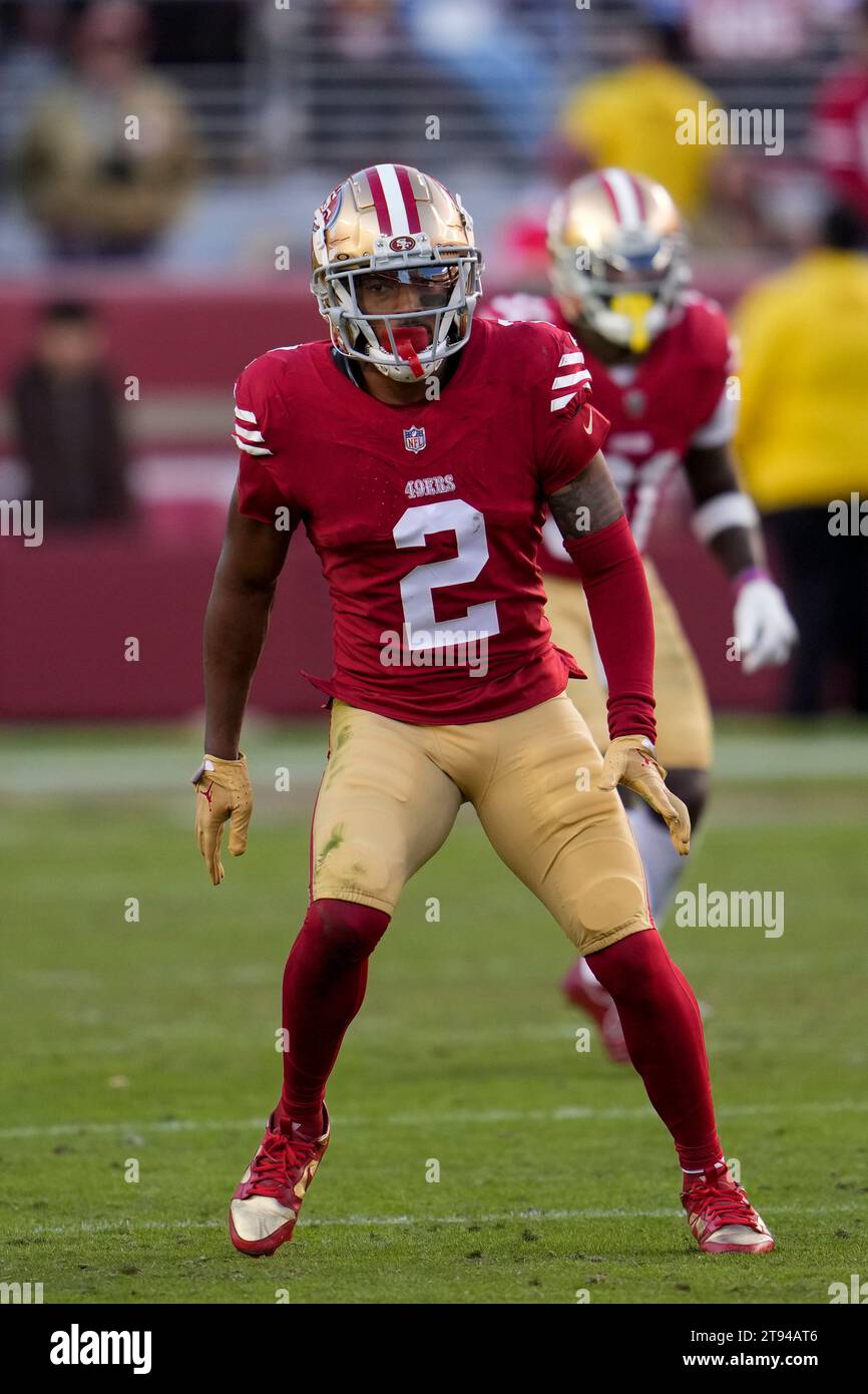 San Francisco 49ers cornerback Deommodore Lenoir plays against the ...