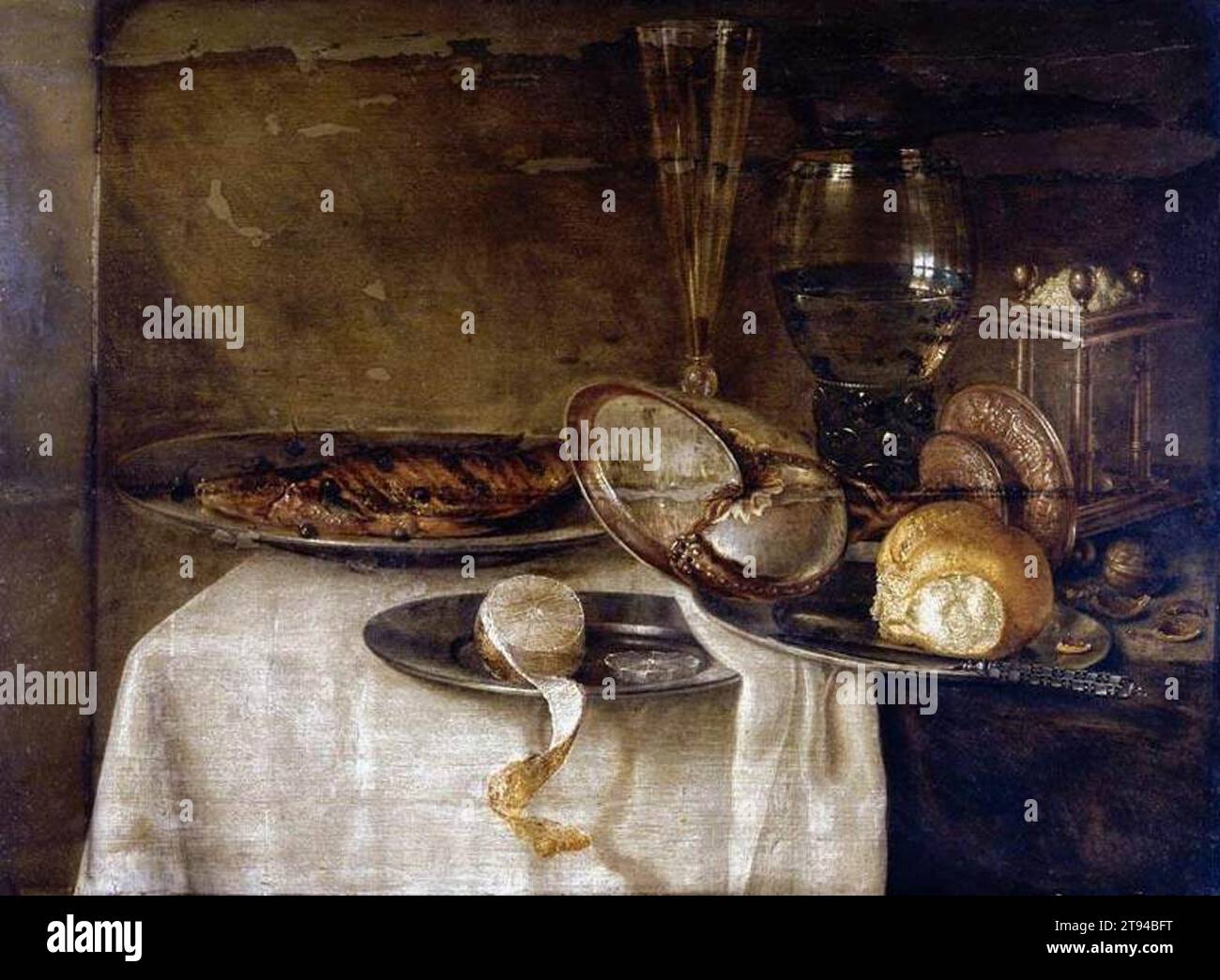 Still-Life 1642-44 by Maerten Boelema De Stomme Stock Photo - Alamy