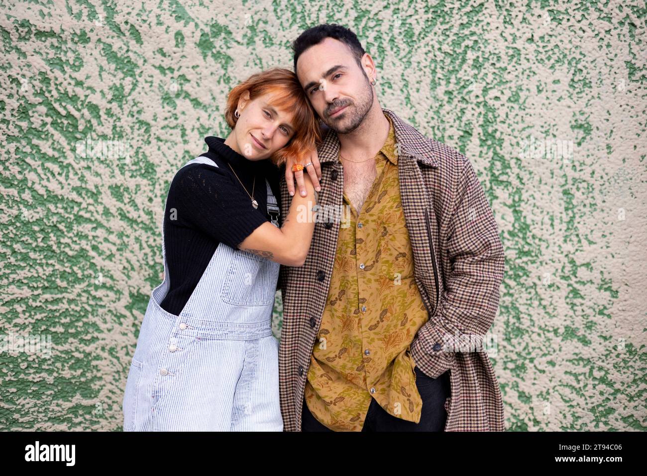Madrid, Spain. 21st Nov, 2023. Actress Maria Lazaro and Actor Fernando ...