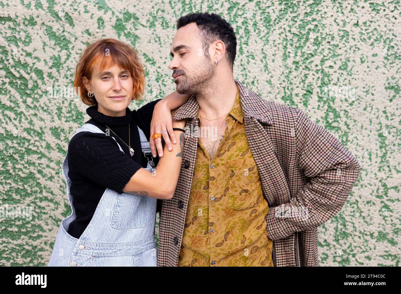 Madrid, Spain. 21st Nov, 2023. Actress Maria Lazaro and Actor Fernando ...