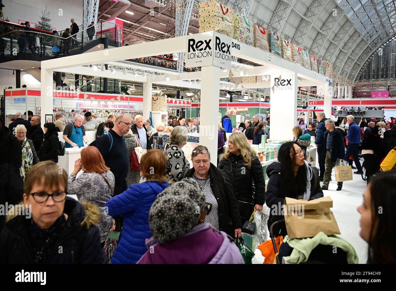 London, UK, 22th November 2023. Rex London stall at the opening day of ...